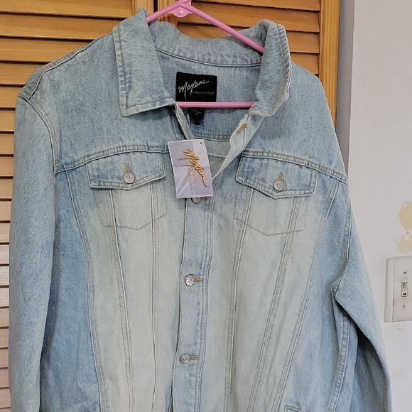 Maxam | Jackets & Coats | Maxim Denim Jacket Light Blue 2x | Poshmark